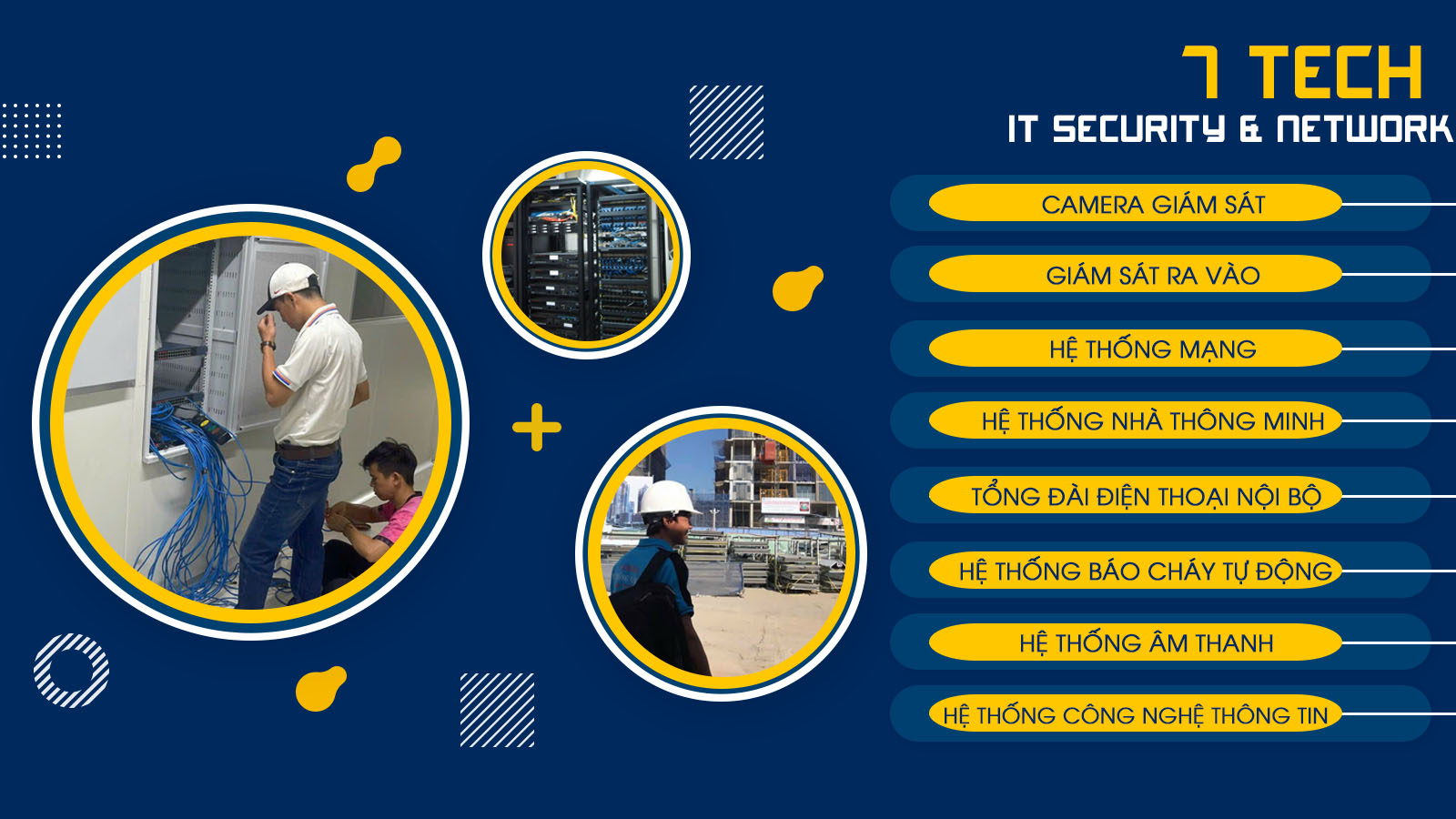 Trang Chủ - CÔNG TY TNHH AN NINH GIÁM SÁT VÀ HỆ THỐNG CÔNG NGHỆ THÔNG TIN SEVENTECH